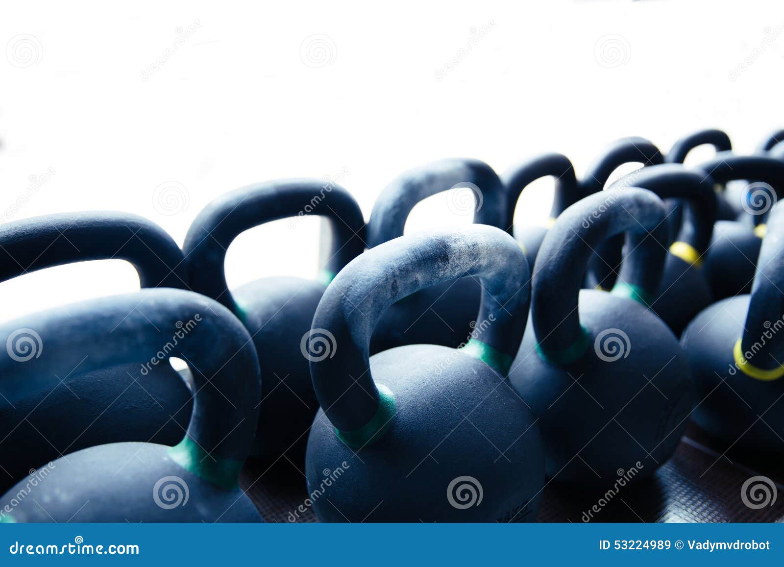 Kettle balls stock image. Image of equipment, ball, strength - 53224989