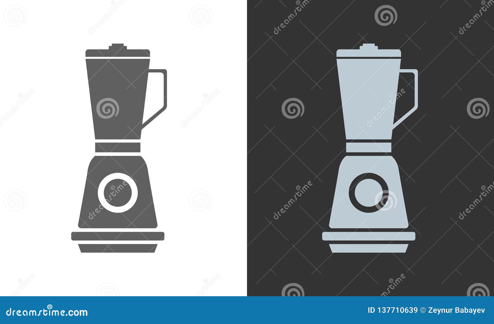 Kettle or Coffe Maker Icon with Minimalism Style. Vector Illustration ...