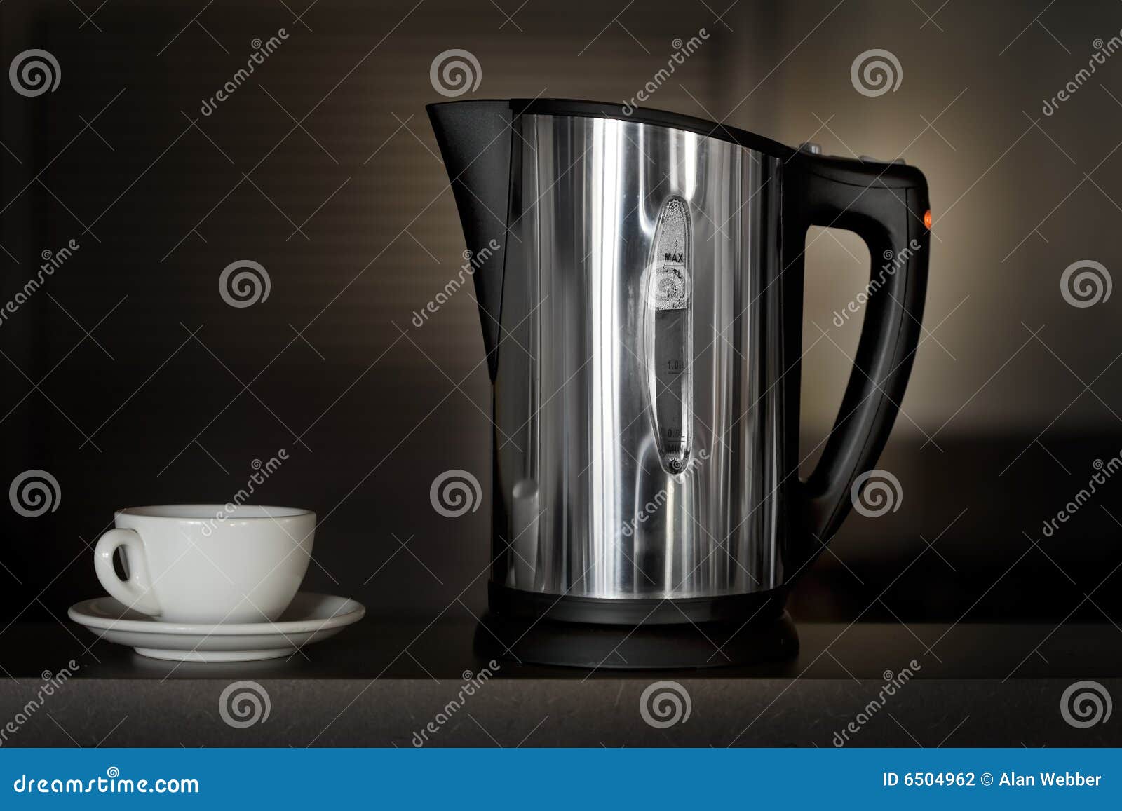 Kettle and cup stock photo. Image of modern, coffee, fresh - 6504962