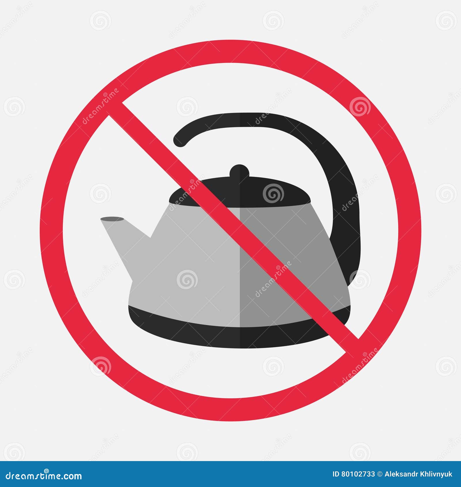Kettle icon stock illustration. Illustration of preparation - 80102733