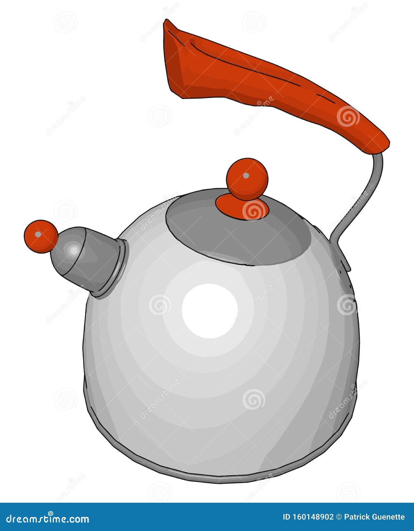 A Kettle Object Vector or Color Illustration Stock Vector ...