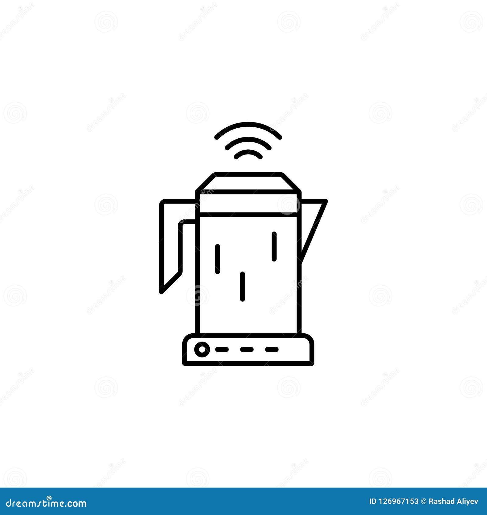 Kettle Smart Icon. Element of Future Technology Icon for Mobile Concept ...