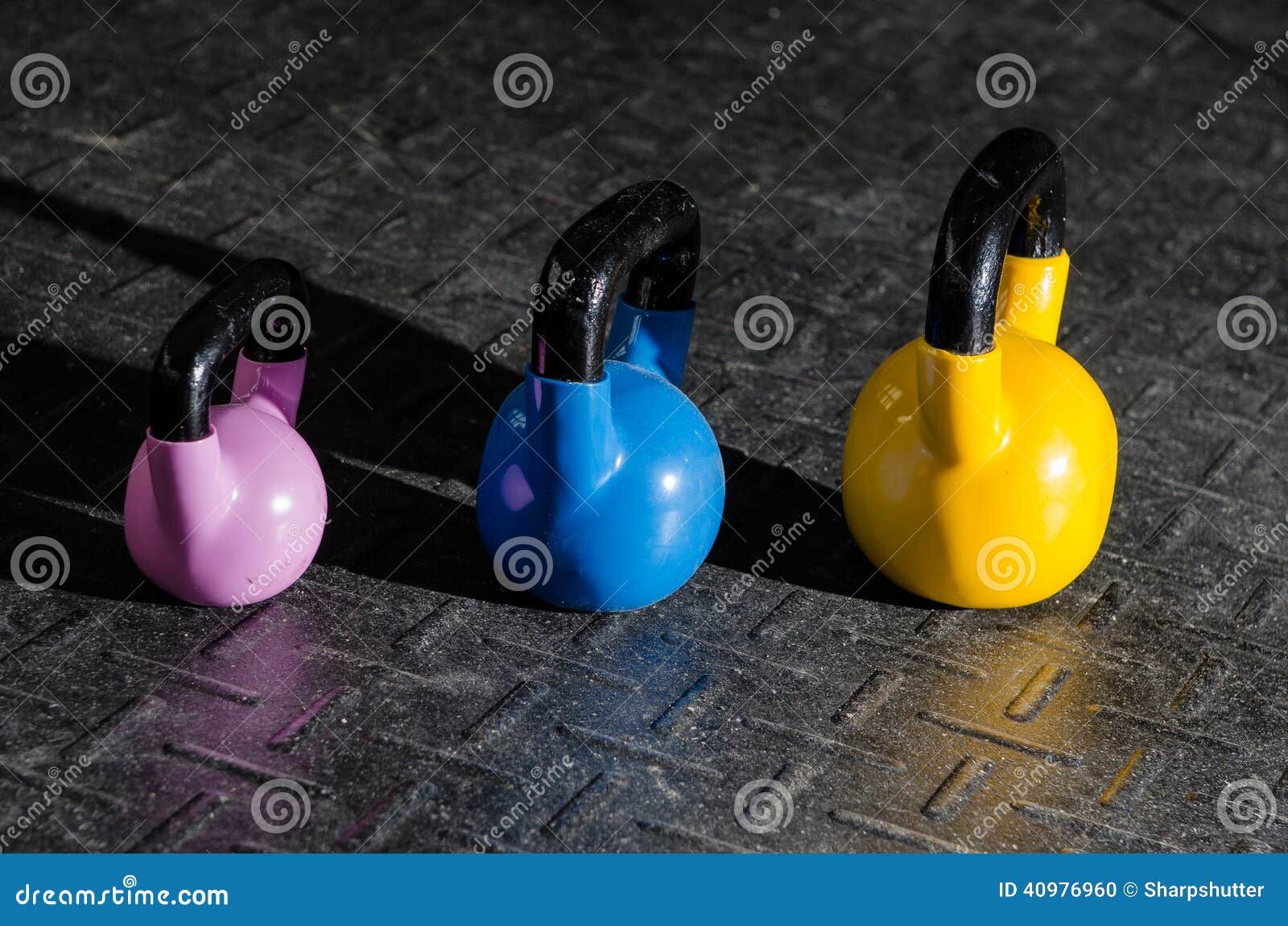 Kettlebells stock photo. Image of dumbbells, kilograms - 40976960