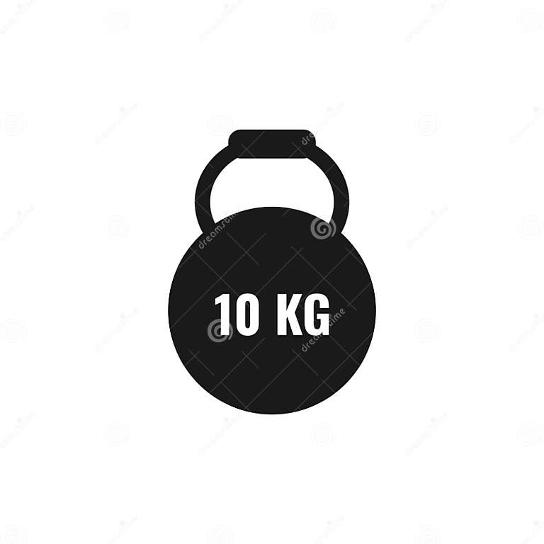 Kettlebells Vector Design Template Illustration Stock Vector ...