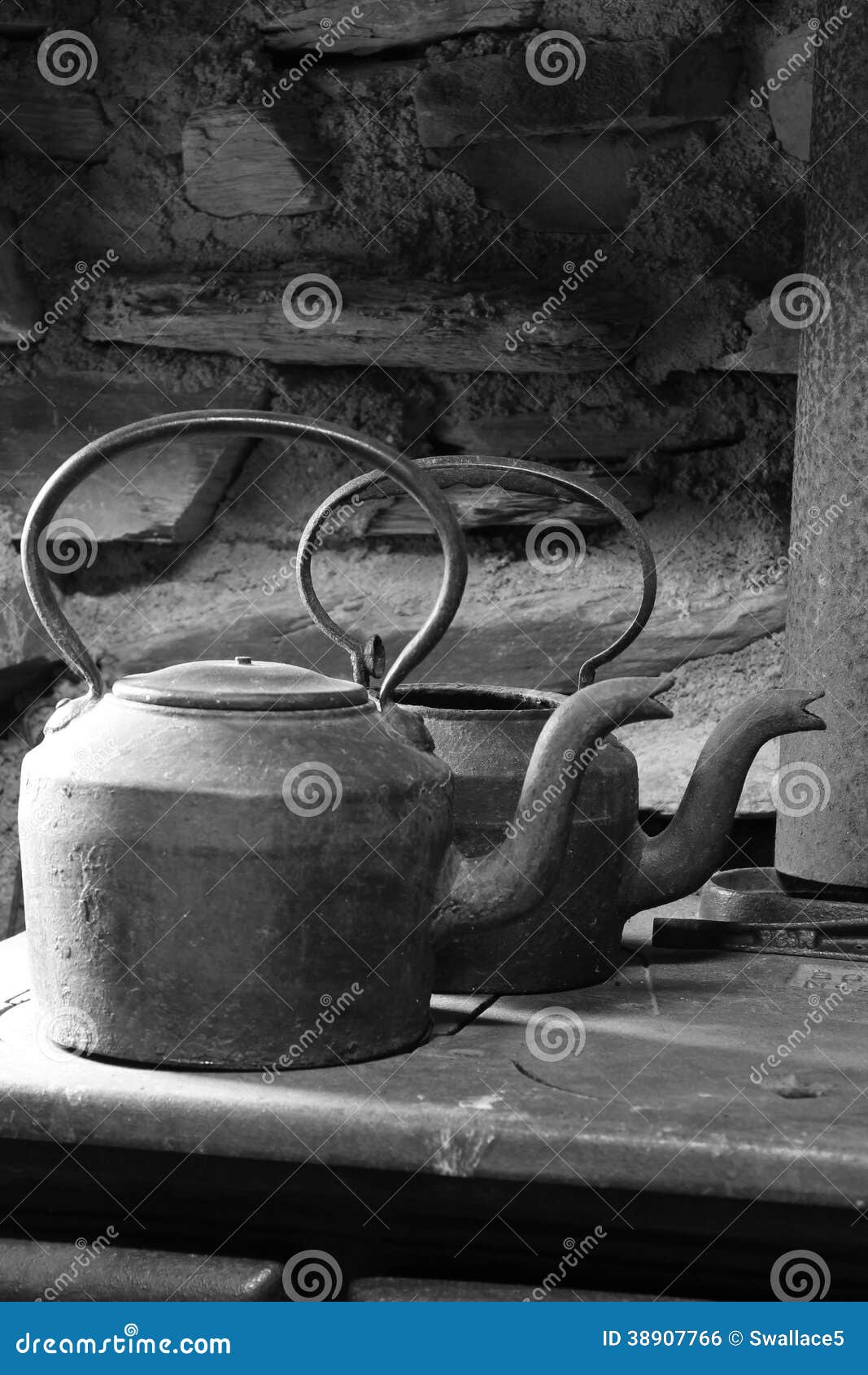 Kettles stock photo. Image of oven, ancient, cooking - 38907766