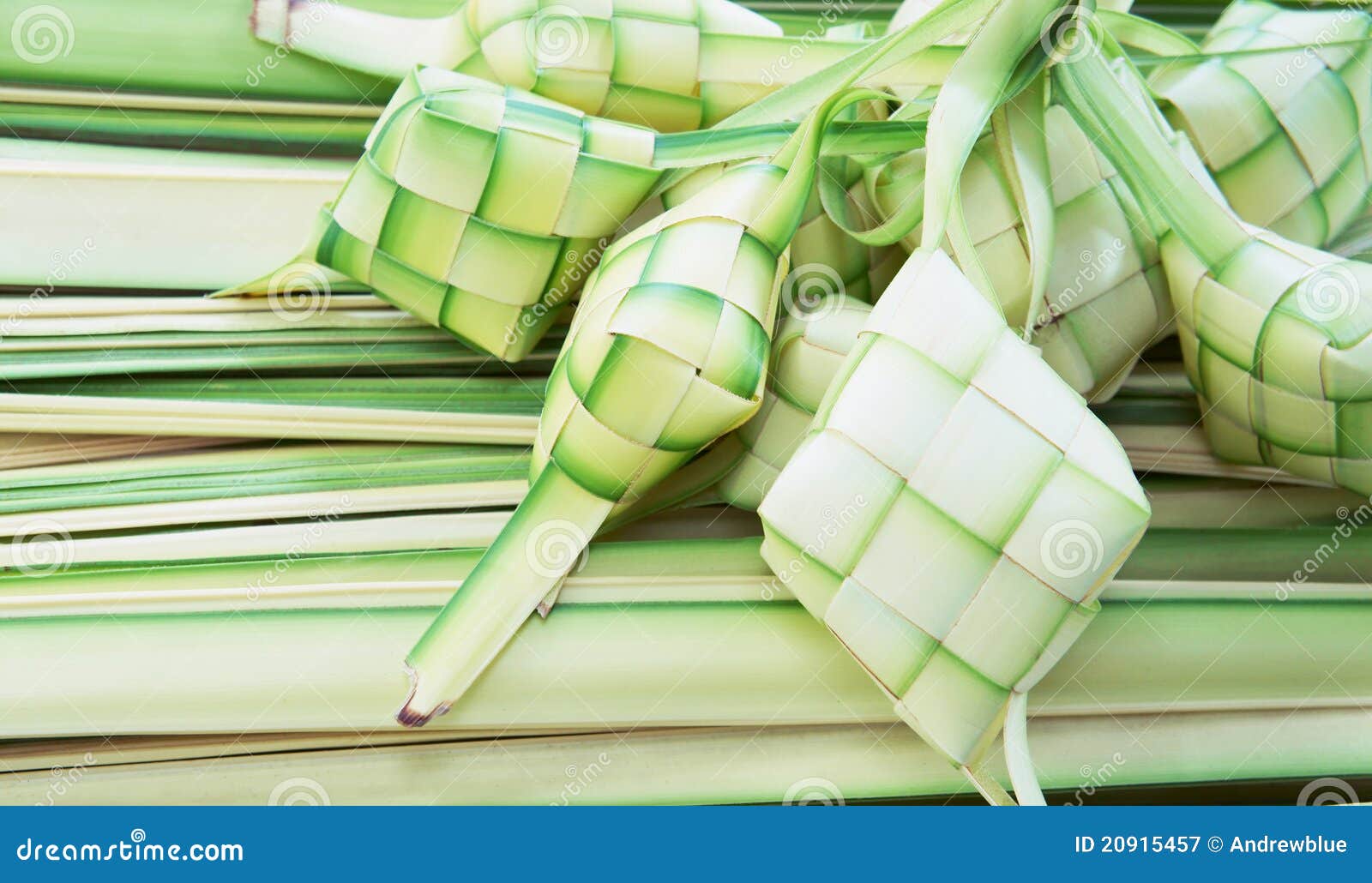 Ketupat stock image. Image of exotic, cubes, carbohydrate - 20915457
