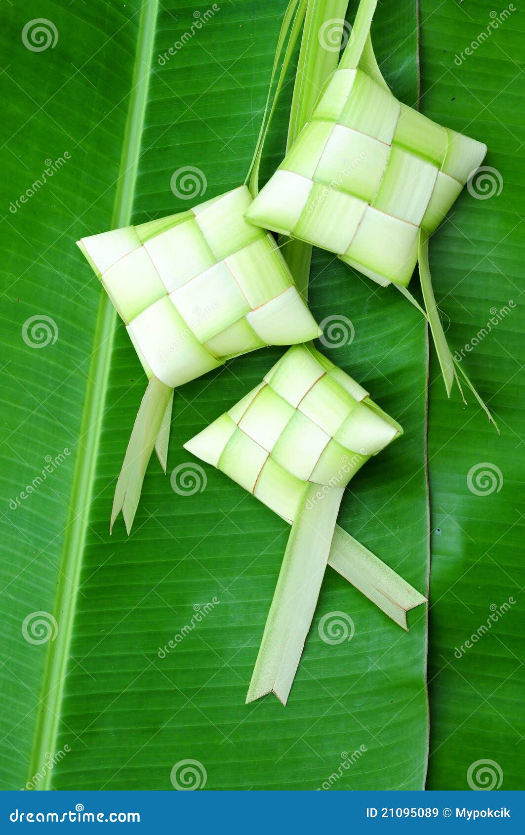 Ketupat stock image. Image of fresh, holidays, coconut - 21095089