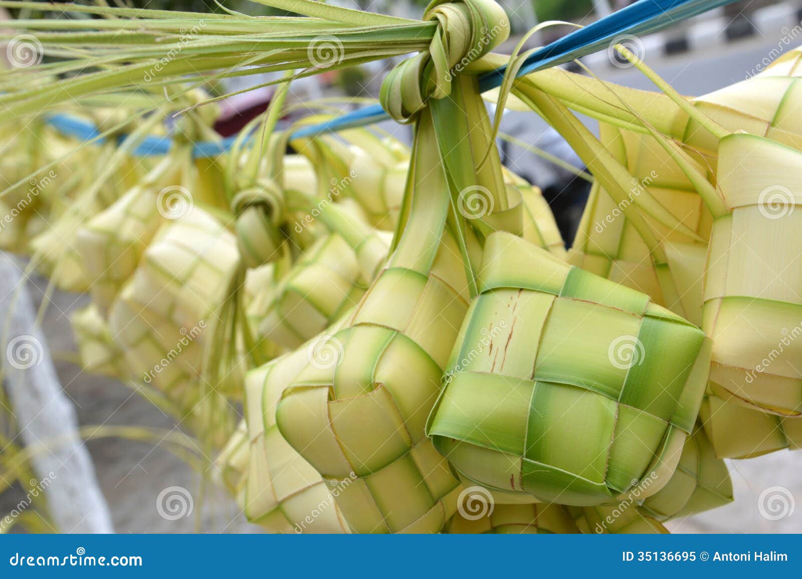 Ketupat stock image. Image of harvest, festival, culture - 35136695