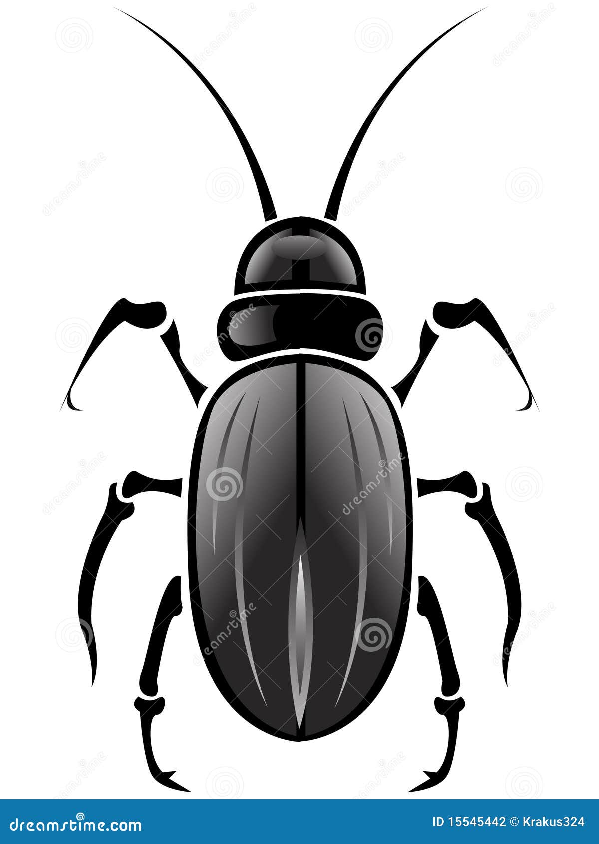 Kever stock illustratie. Illustration of karakter, grafisch - 15545442