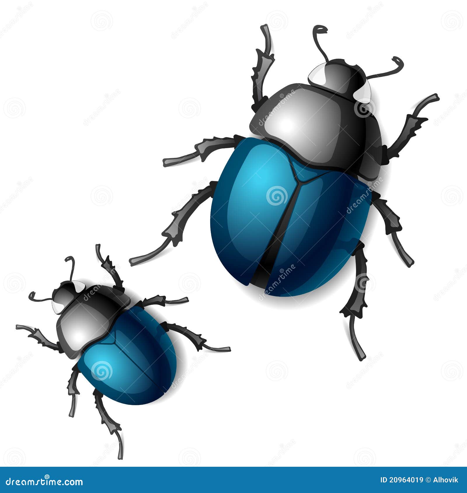 Kever vector illustratie. Illustration of mest, insect - 20964019