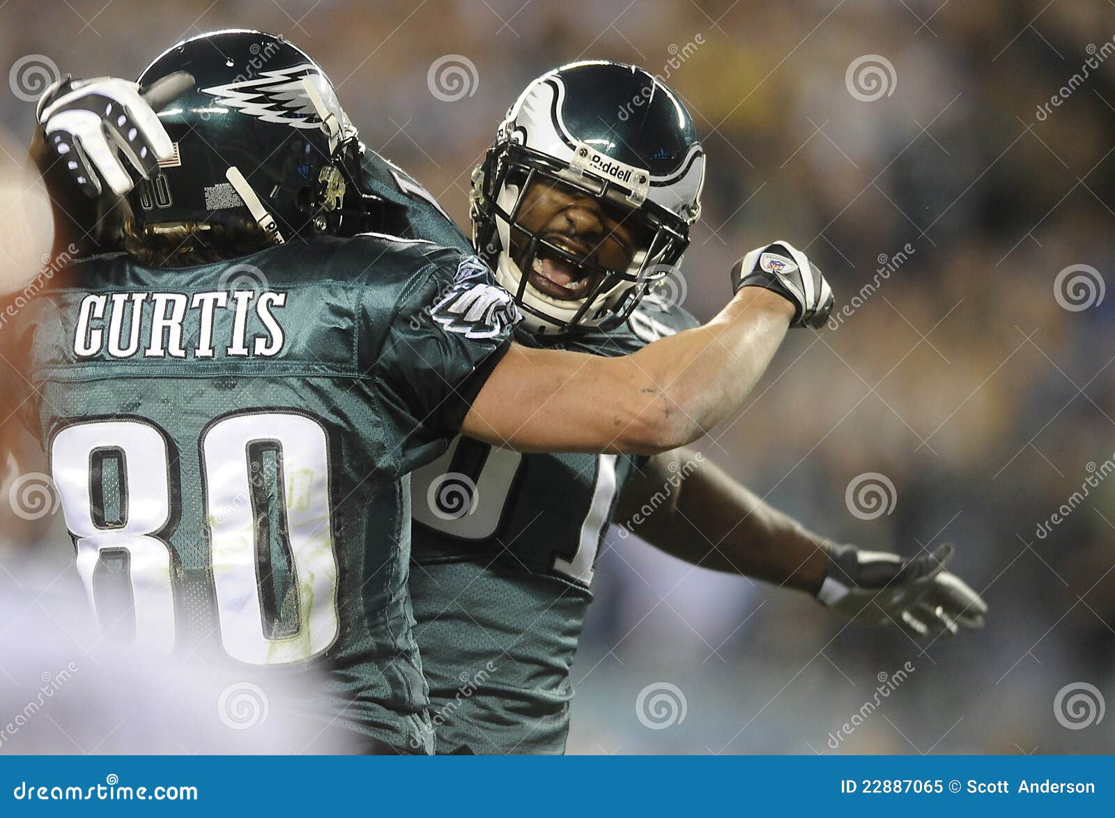 Kevin Curtis Jason Avant editorial image. Image of philadelphia - 22887065