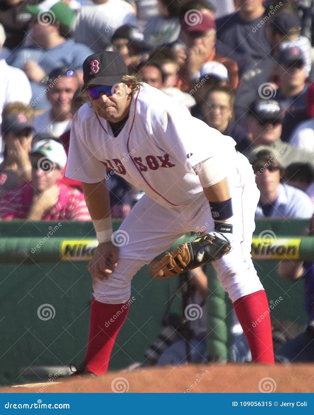 Kevin Millar imagem editorial. Imagem de parque, boston - 109056315