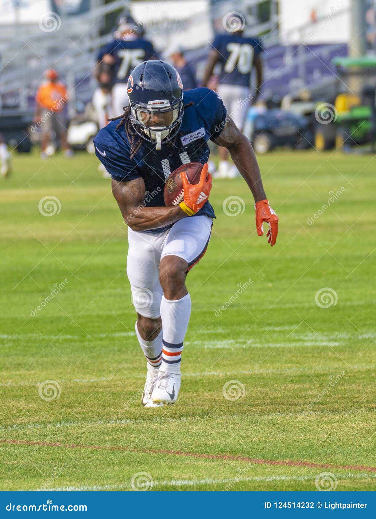 Kevin White #11 fotografía editorial. Imagen de campo - 124514232