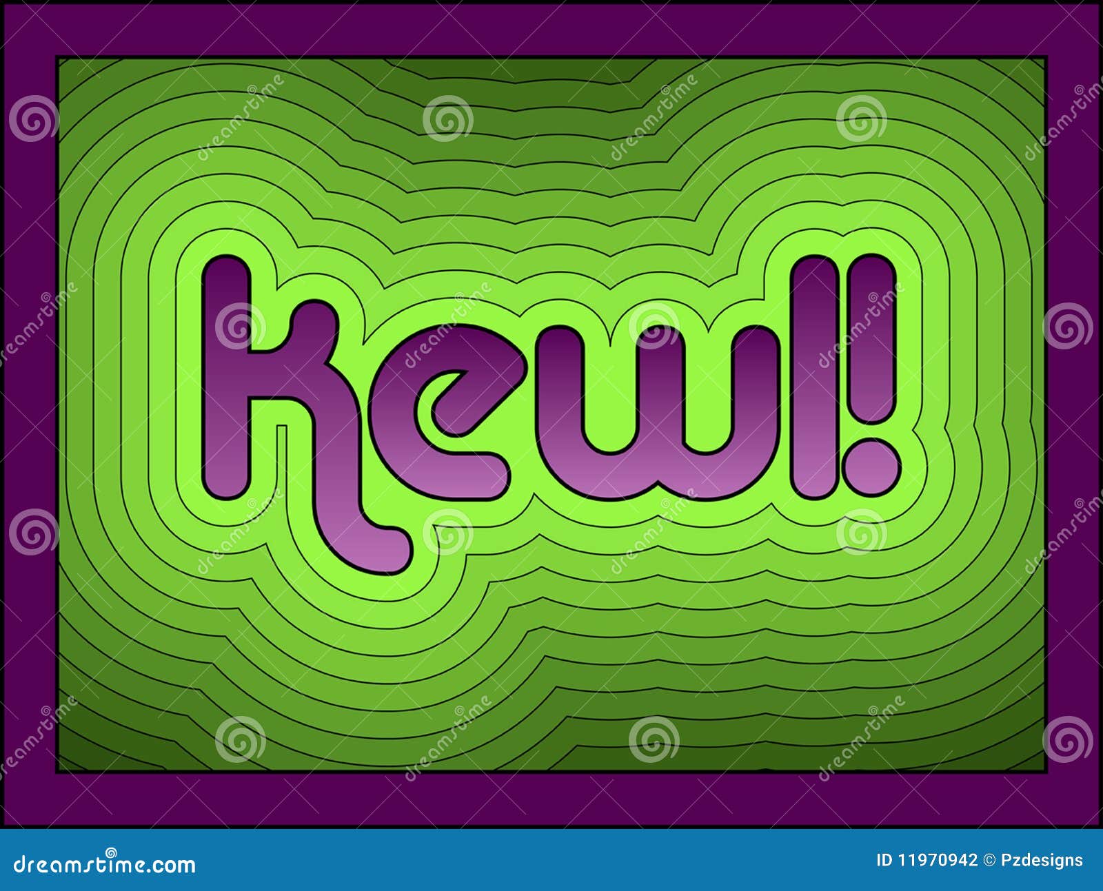 Kewl! stock vector. Illustration of speaking, vector - 11970942