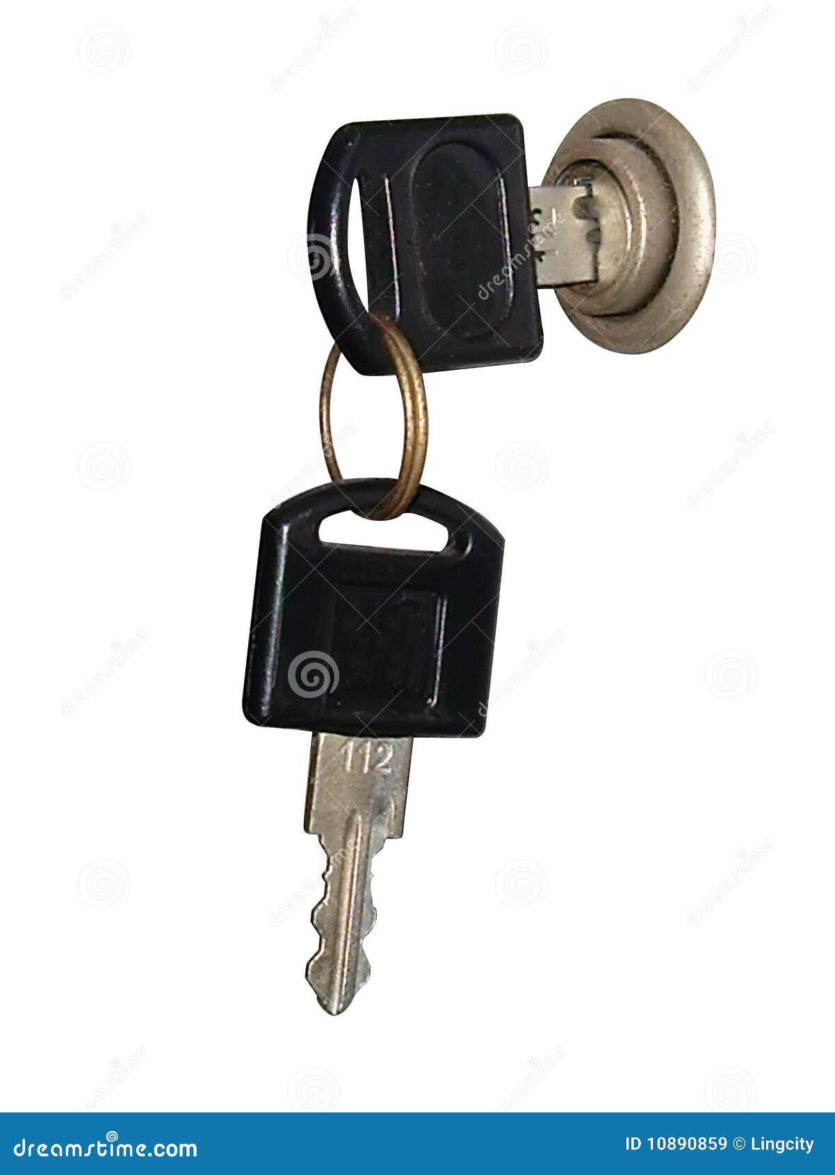 Key stock image. Image of door, gold, ferrous, open, serrated - 10890859