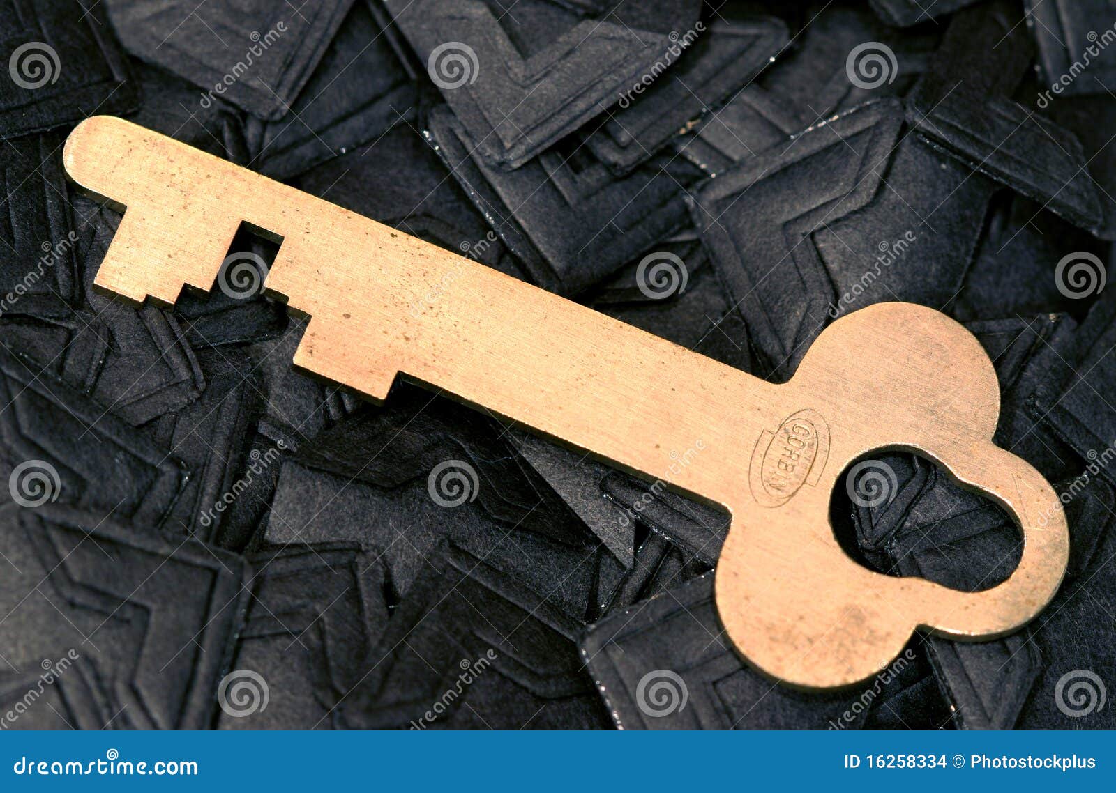 The key stock photo. Image of safe, deposit, success - 16258334