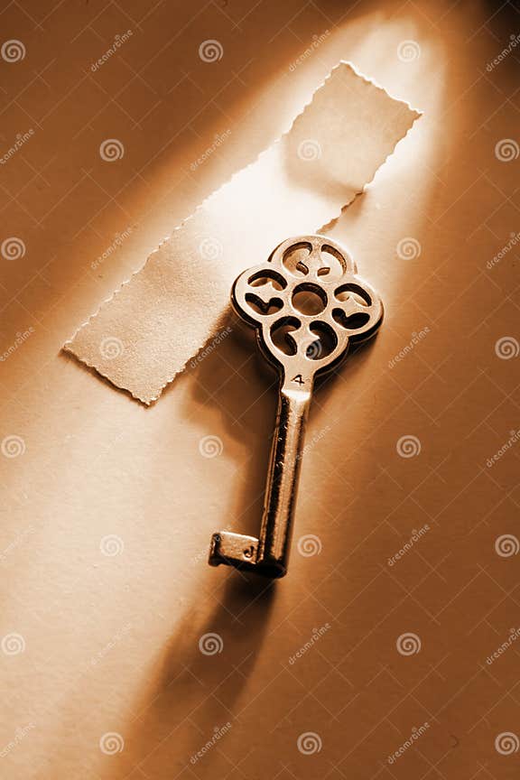 Key stock photo. Image of hope, metal, property, plan, lock - 417188
