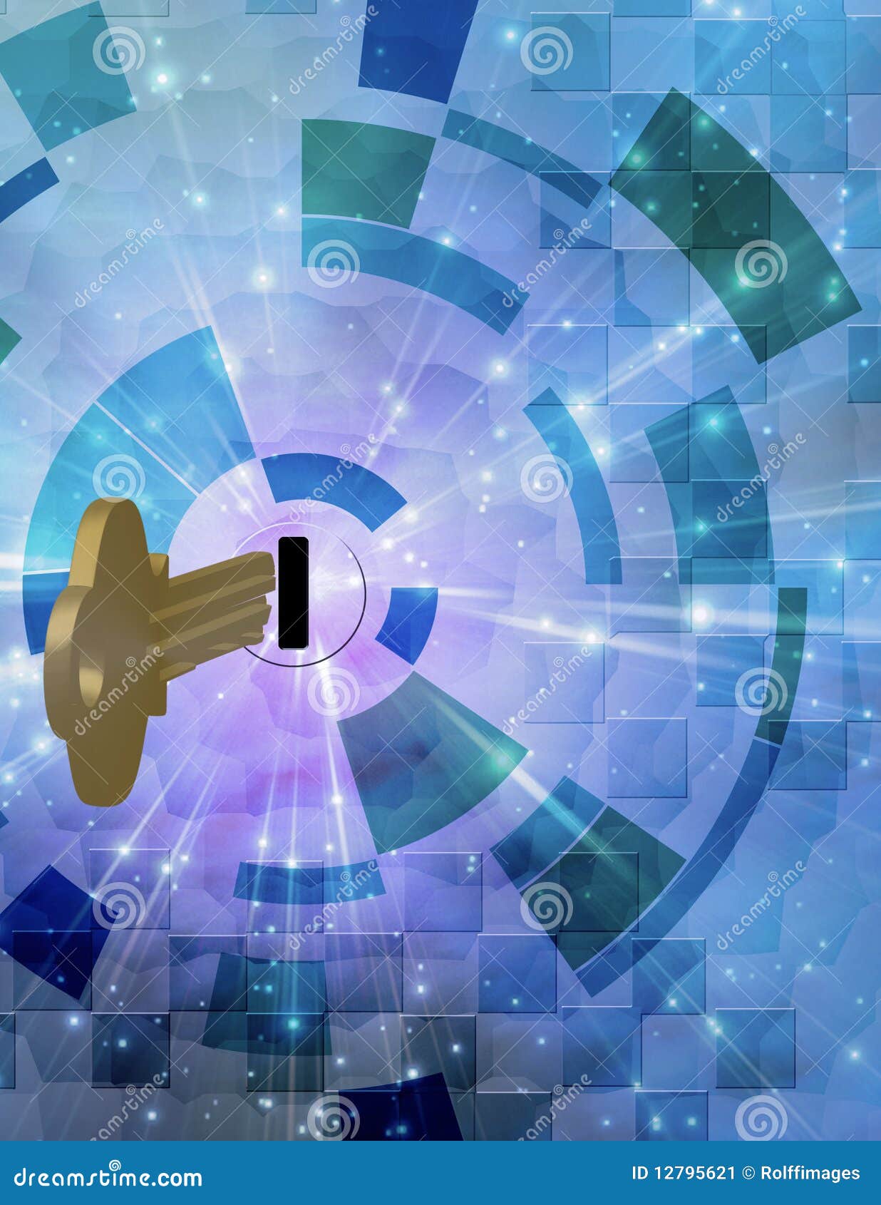 Key and Abstract stock illustration. Illustration of silhouette - 12795621