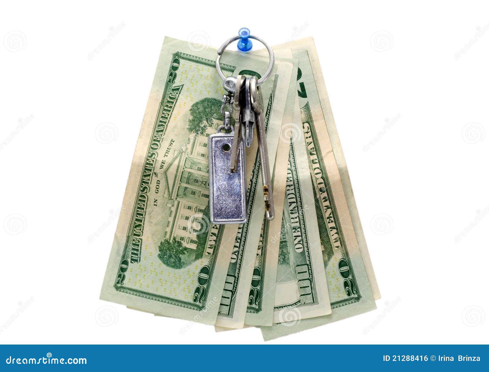 Key&money photo stock. Image du commercial, dollars - 21288416