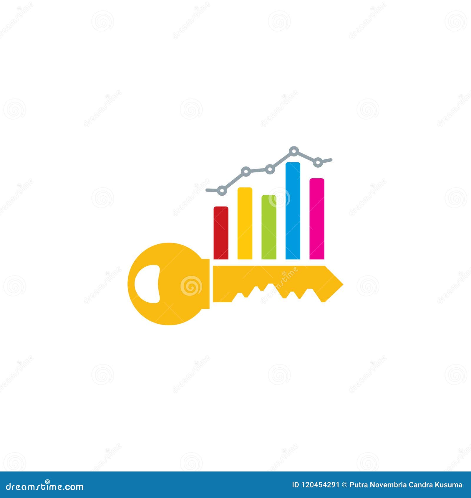 Key Analytic Logo Icon Design Stock Vector - Illustration of graphic ...