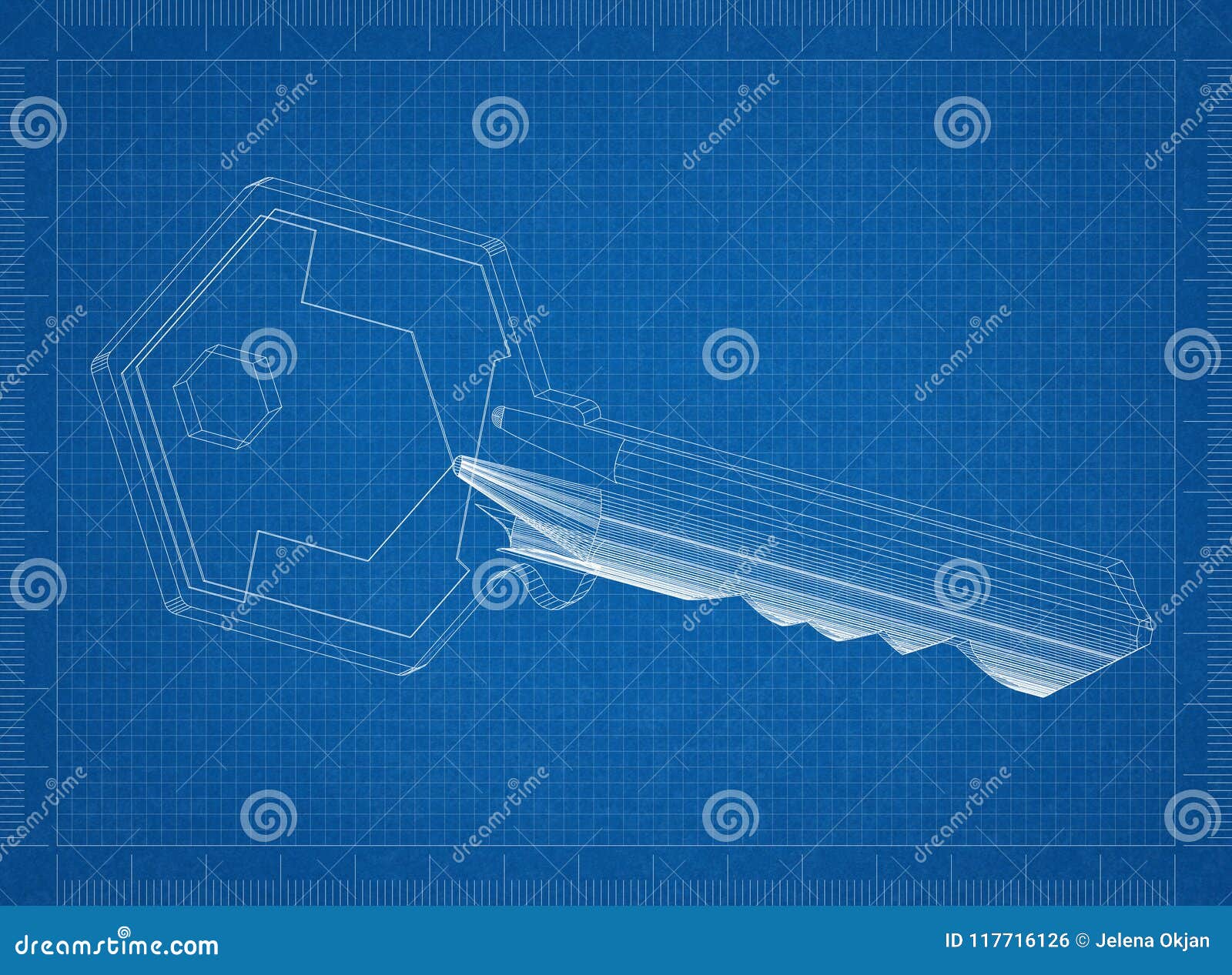 Key Architect blueprint stock photo. Image of geometry - 117716126
