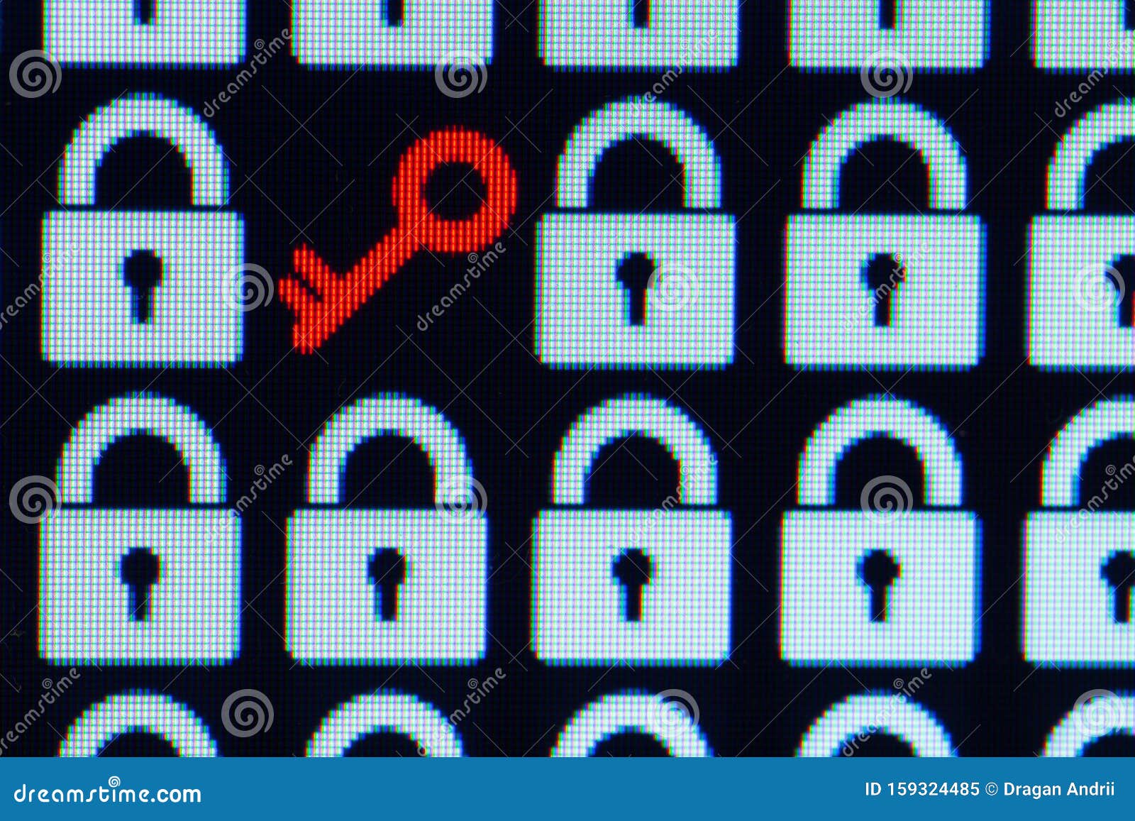 Key As a Symbol of Access or Hacking of Open Personal Information ...