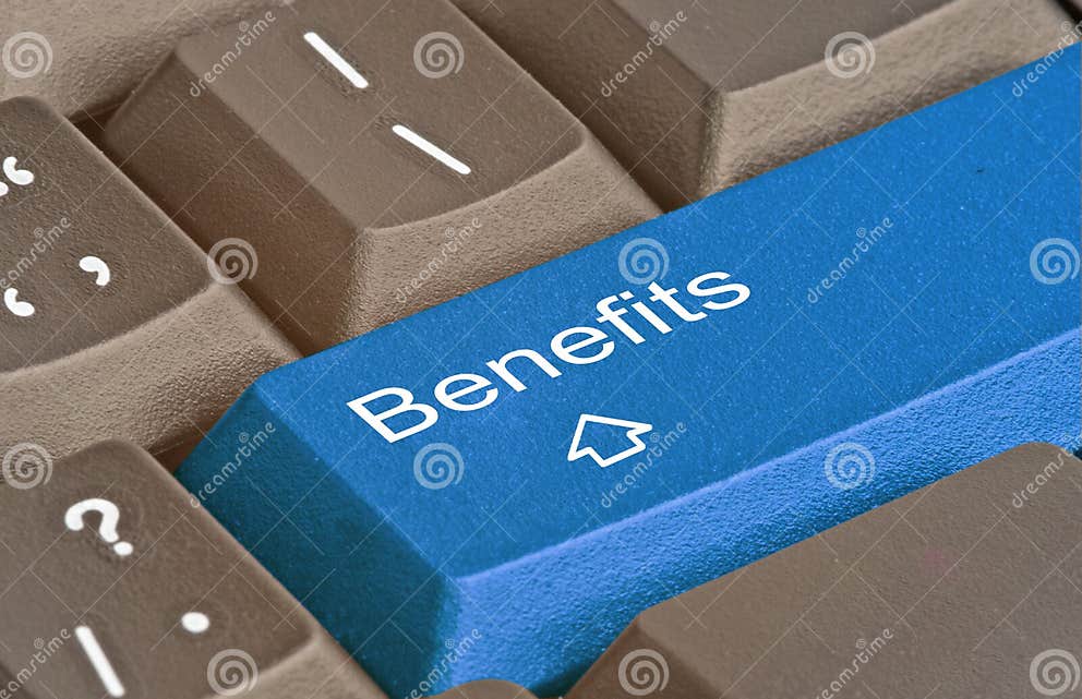 Key for benefits stock image. Image of information, pension - 83368127