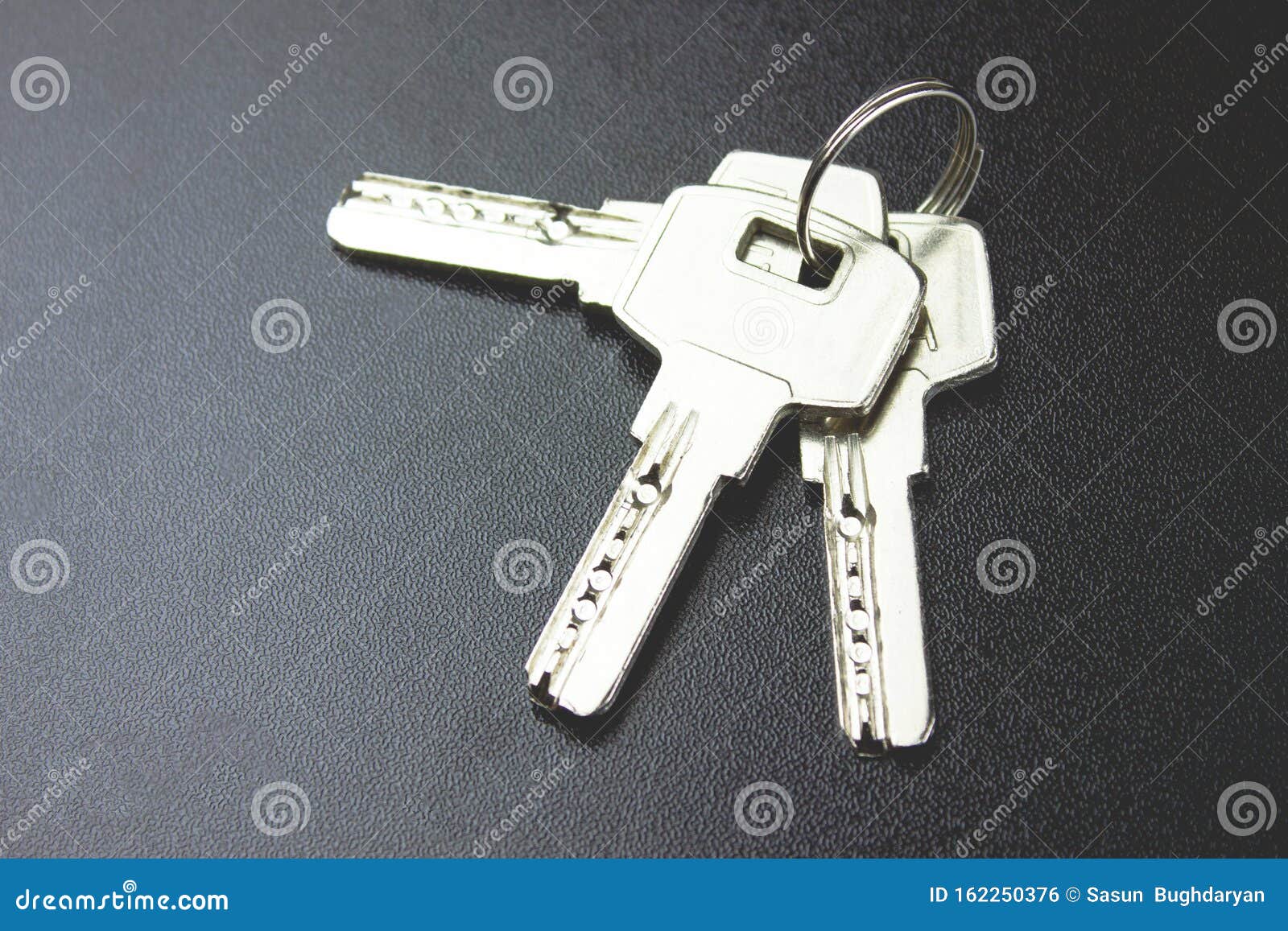 Key on a black background stock photo. Image of questions - 162250376