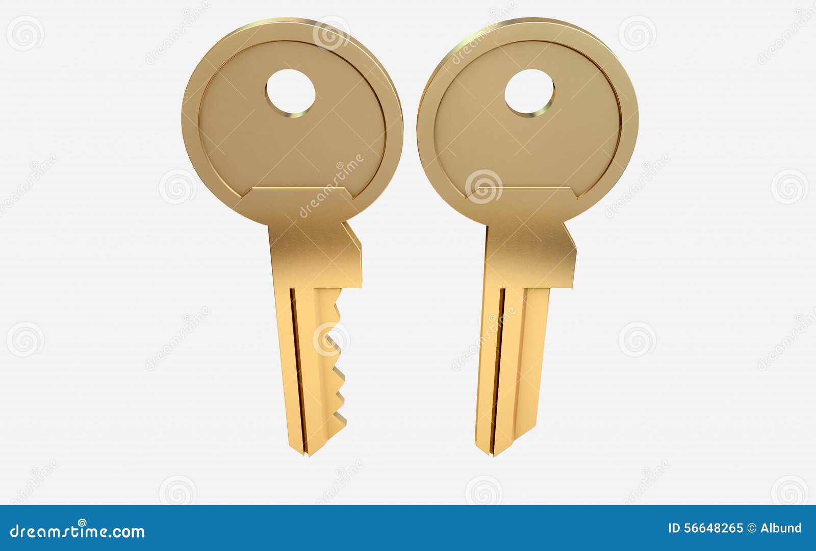 Key Blank and Cut View stock image. Image of shield, brass - 56648265