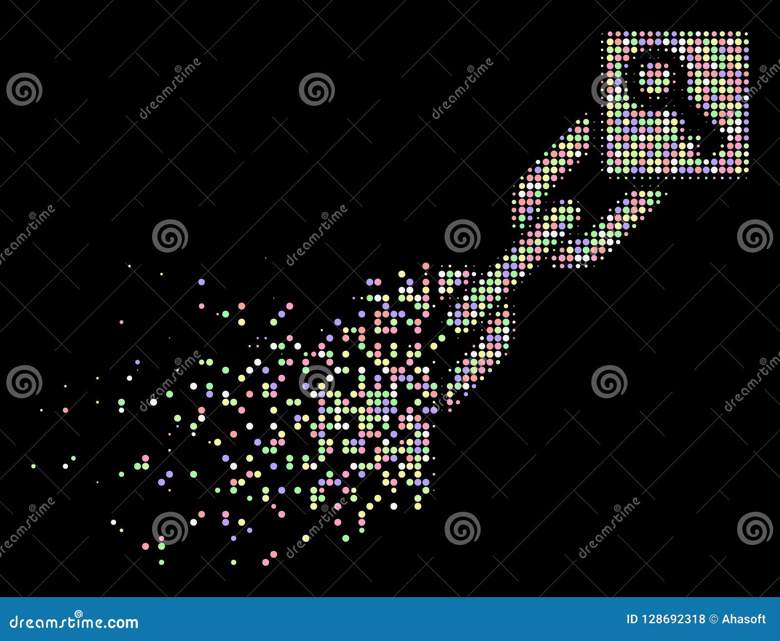 Light Damaged Pixel Halftone Dotted Parabola Plot Icon Cartoon Vector ... Light Damaged Pixel Halftone Dotted Parabola Plot Icon Cartoon Vector ...