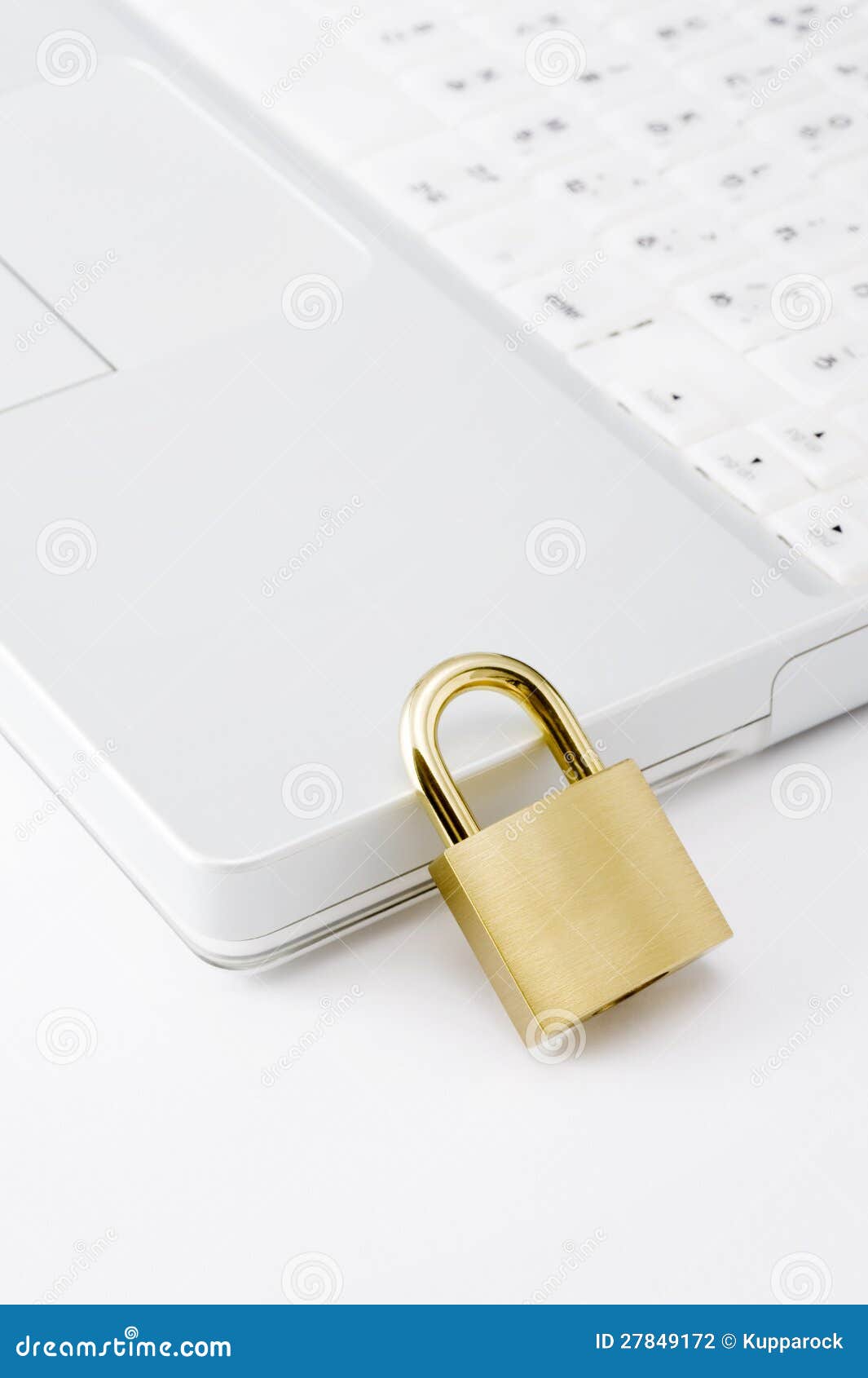 Key board and gold padlock stock photo. Image of keyboard - 27849172