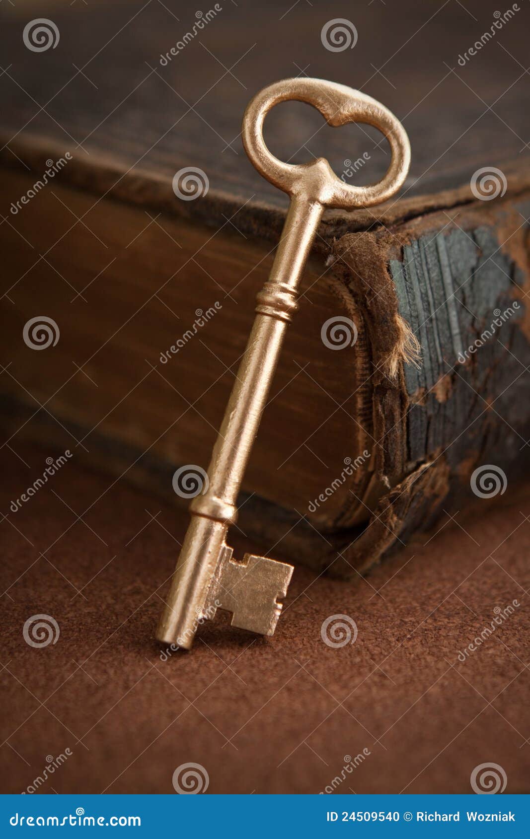 Key and book stock photo. Image of retro, knowledge, memory - 24509540