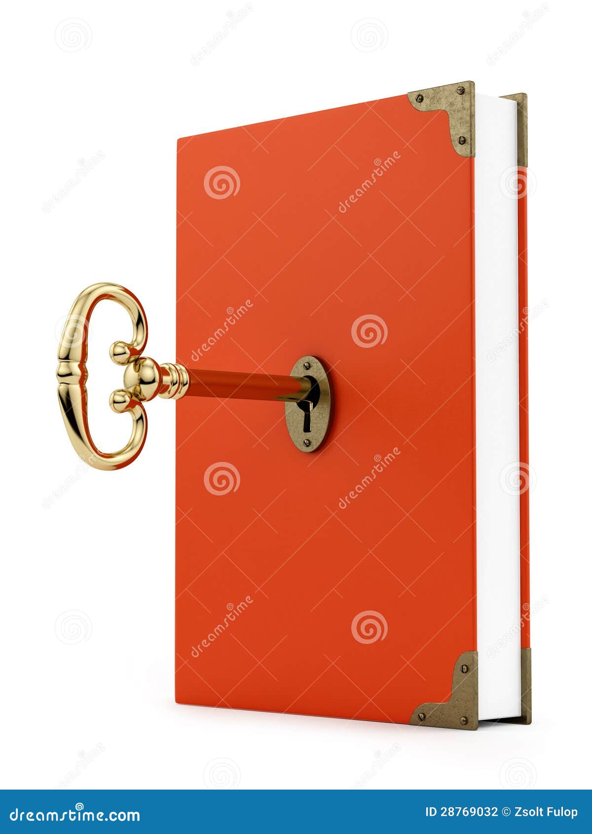 Key in a book stock photo. Image of scratched, protection - 28769032