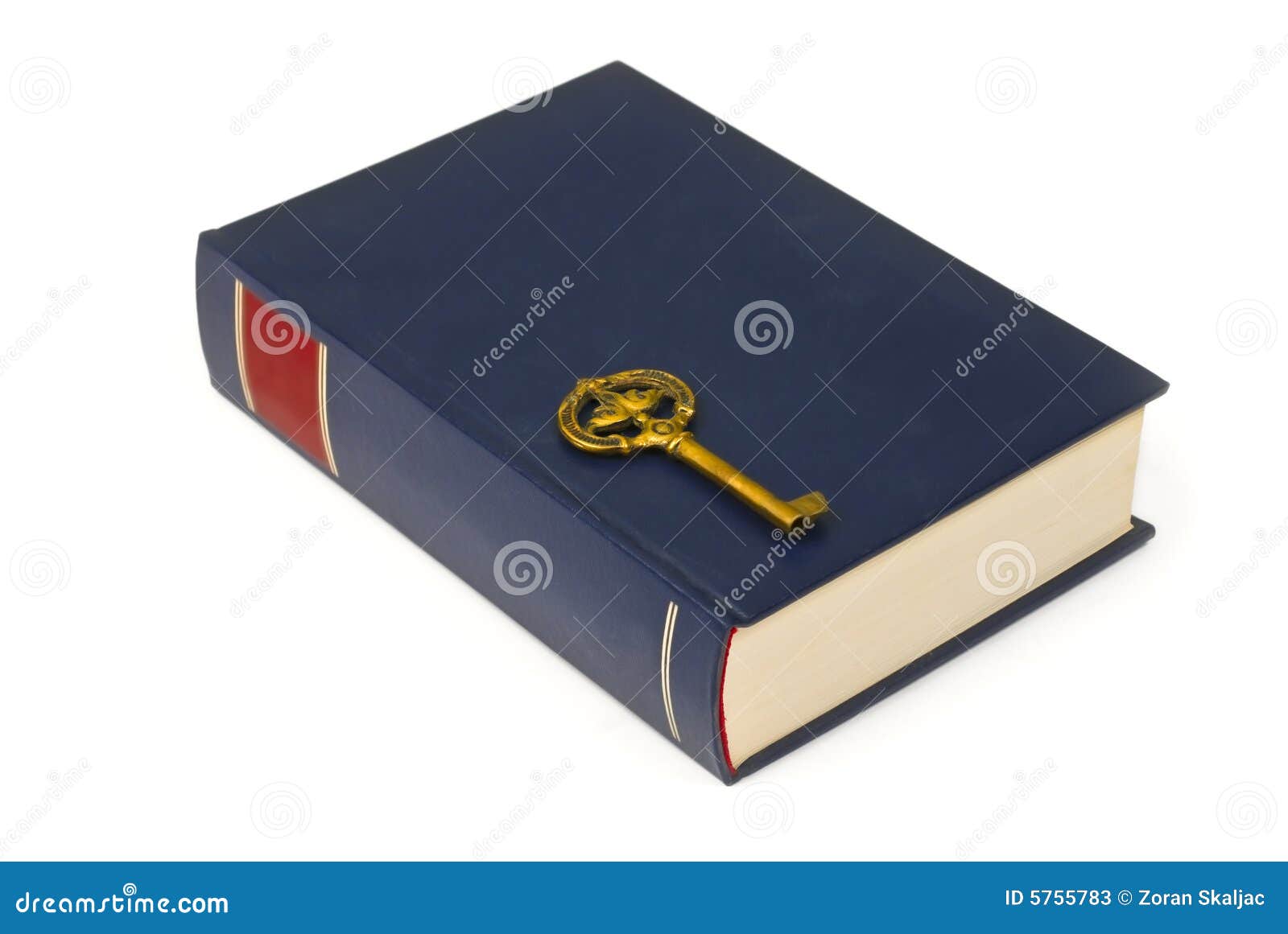 Key on book stock image. Image of white, ancient, blank - 5755783