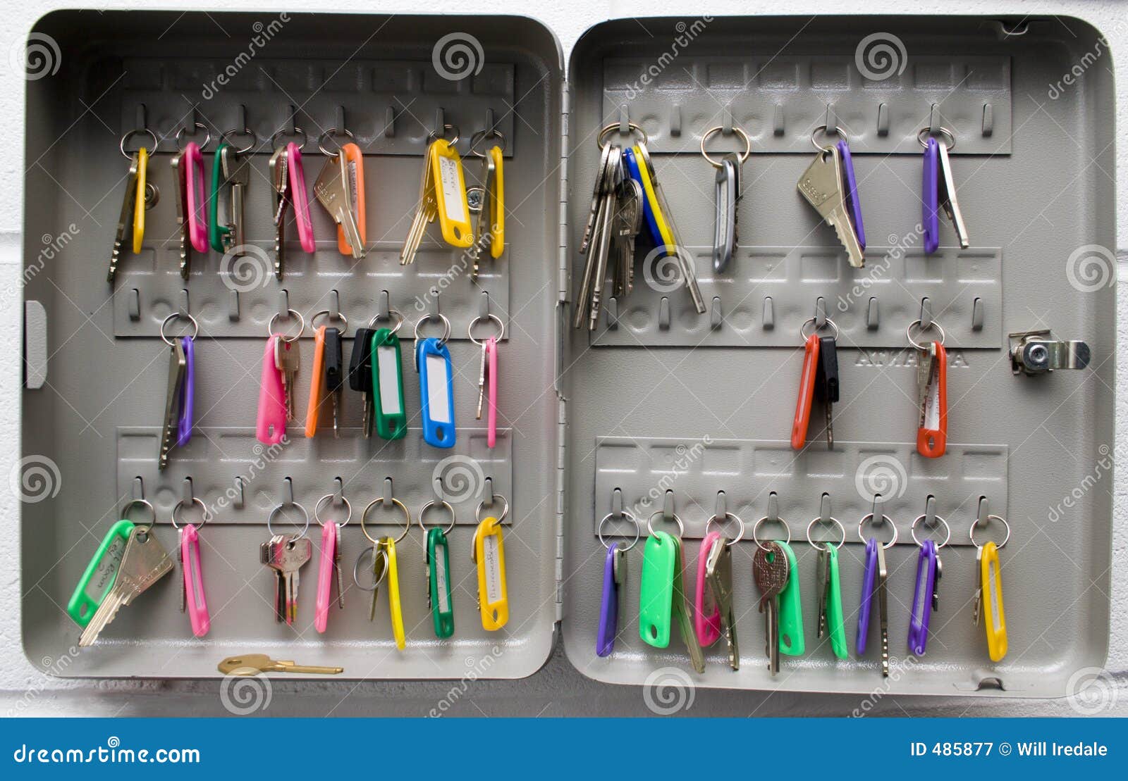 Key Box stock image. Image of cupboard, security, lock - 485877