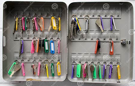 Key Box stock image. Image of cupboard, security, lock - 485877