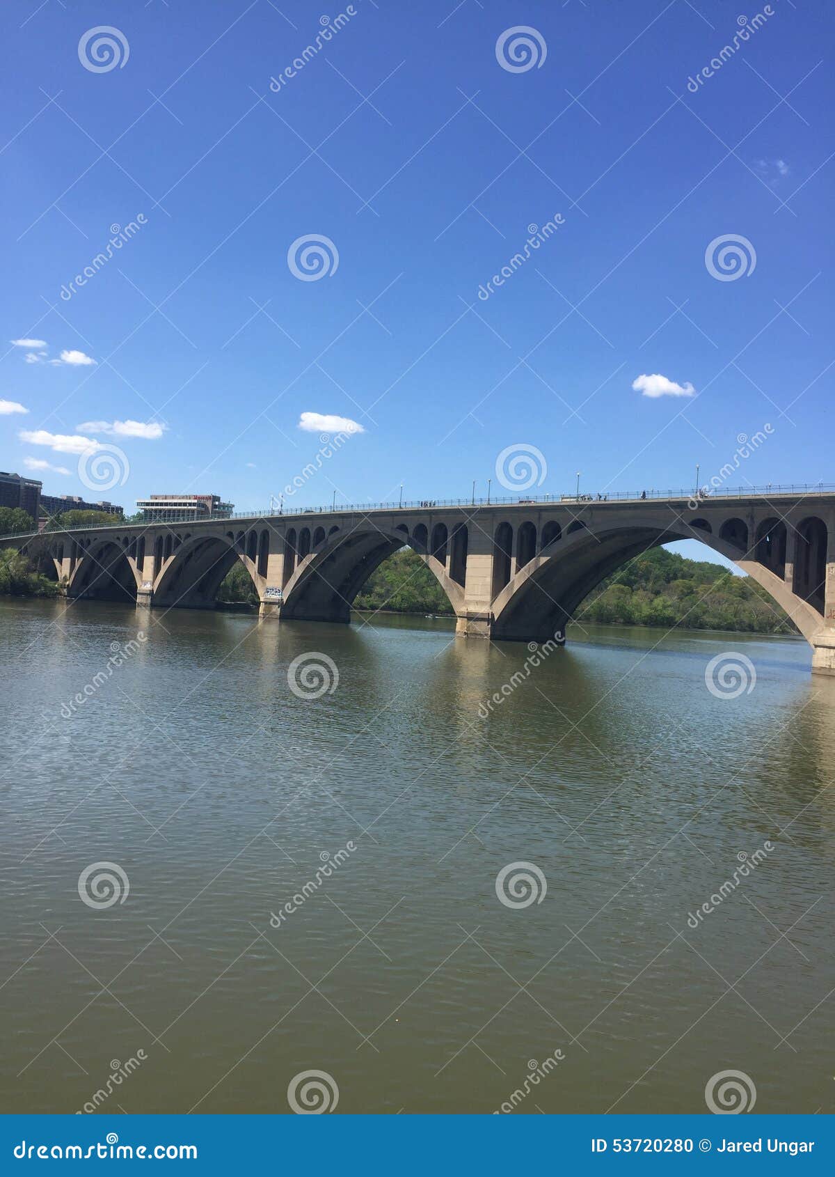 Key Bridge Washington, D.C. Stock Photo - Image of bridge, washington ...