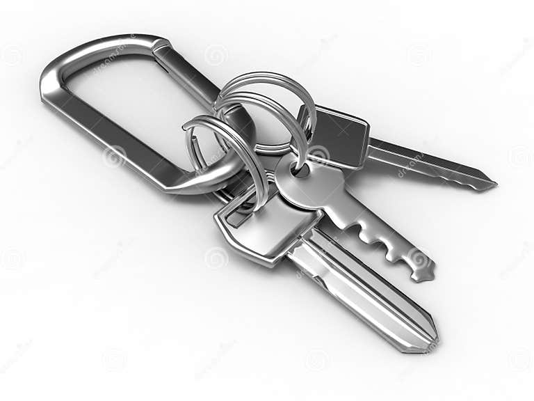 Key bundle stock illustration. Illustration of house - 80408494
