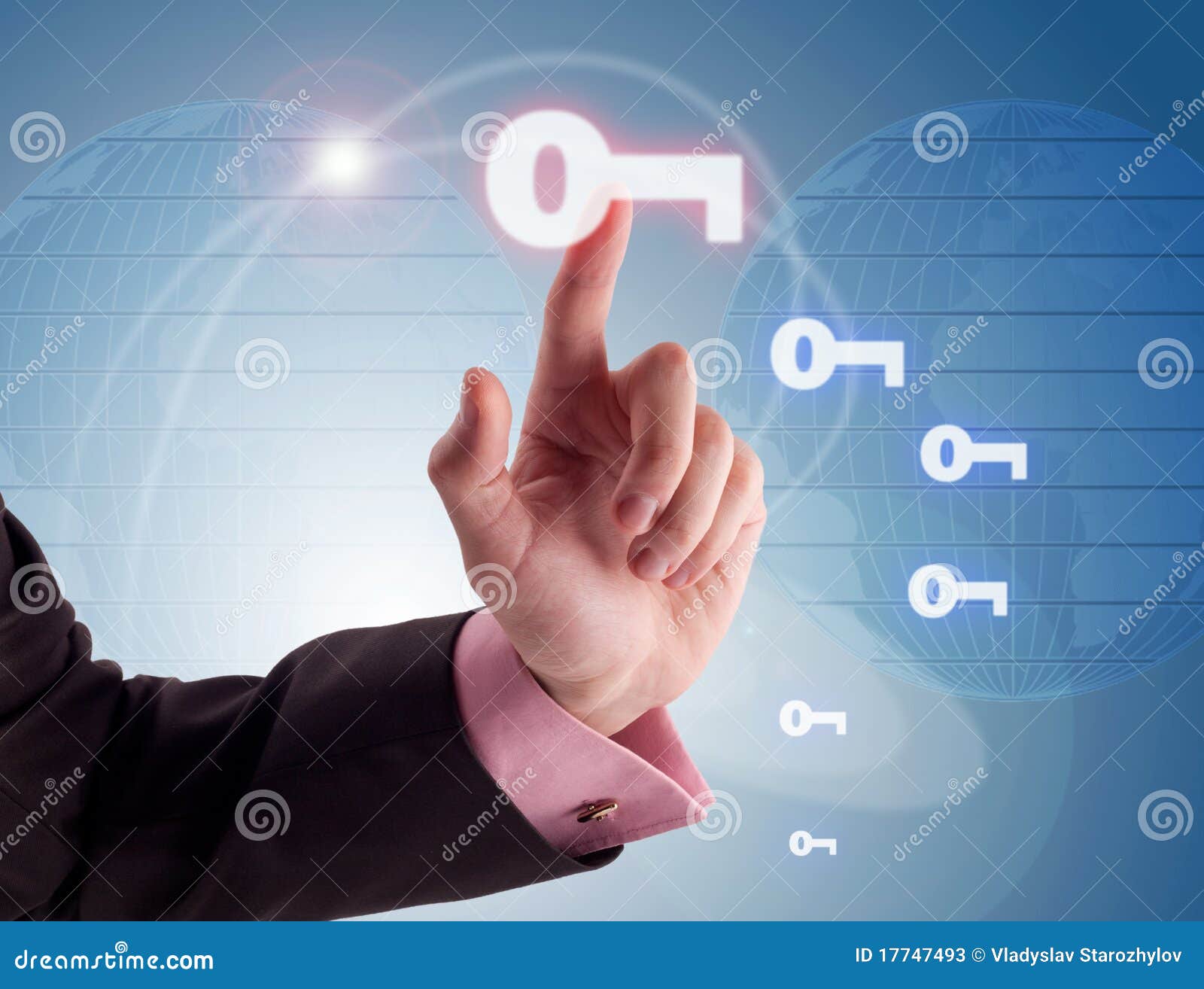 KEY button stock image. Image of press, high, computer - 17747493