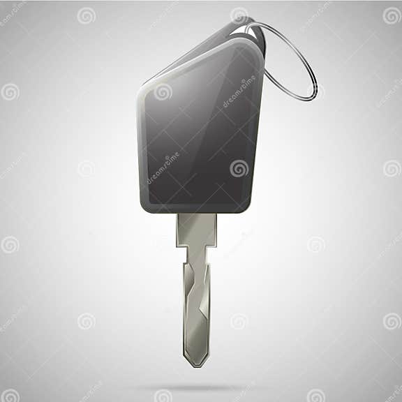 Key car stock vector. Illustration of automobile, object - 51672552