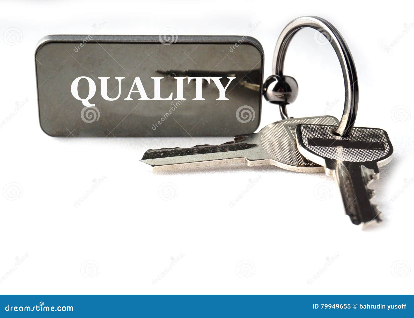 Key chain with text stock image. Image of concept, goal - 79949655