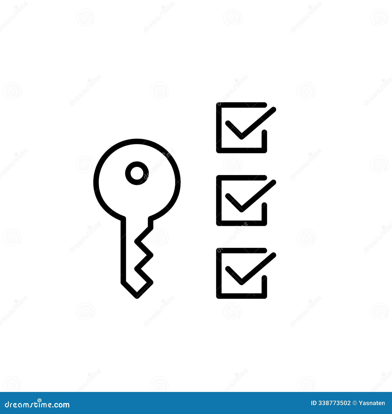 Key and Checklist. Secure Access, Task Verification. Pixel Perfect ...