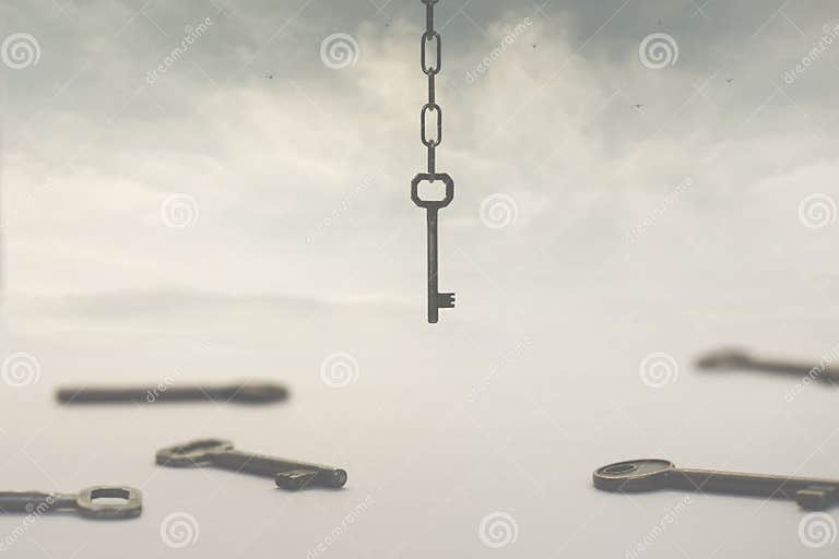 Key Choice among Other Keys, Concept of Choice, Solution and Freedom ...