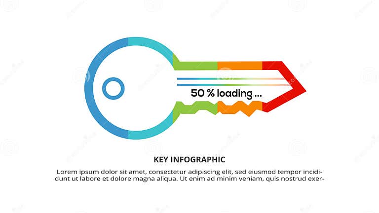 Key Concept for Infographic. Business Data Visualization Stock Vector ...