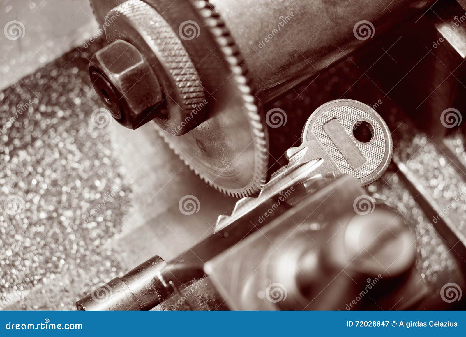 Key copying machine stock image. Image of accuracy, drive - 72028847