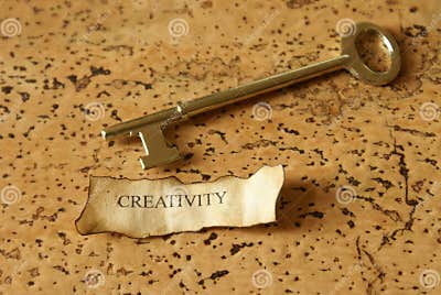 Key of Creativity stock photo. Image of label, word, originality - 19996156