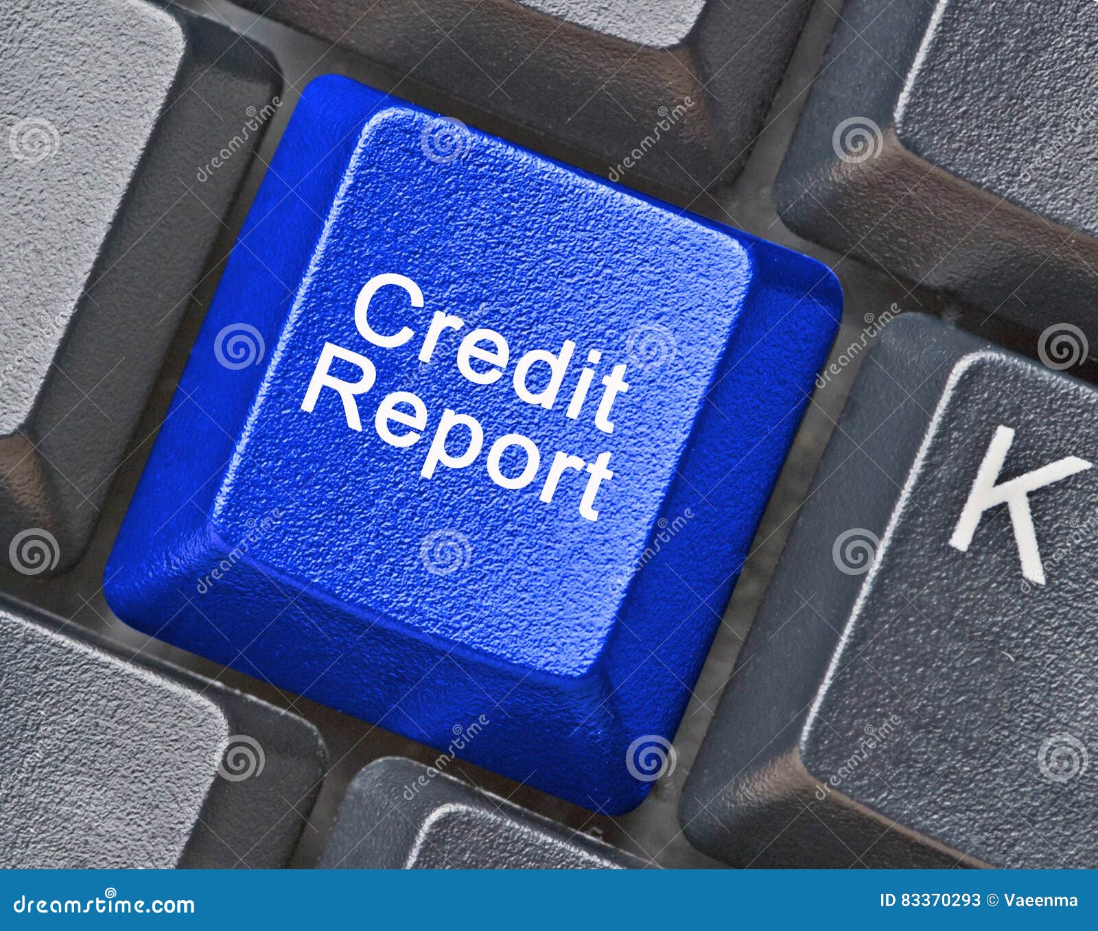 Key for credit report stock image. Image of accounting - 83370293