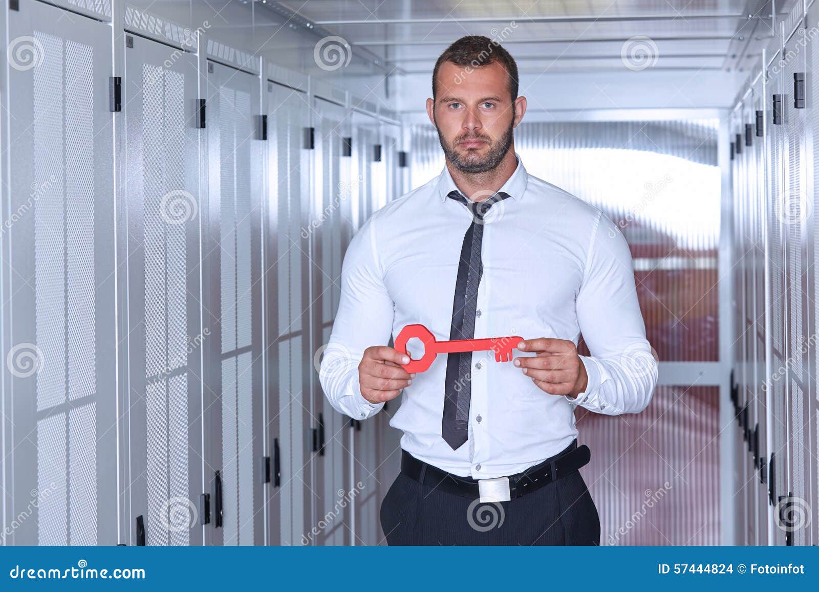 Key datacenter server room stock photo. Image of communications - 57444824