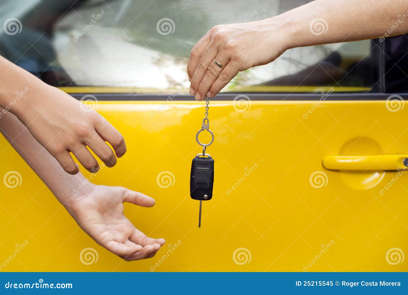 Key delivery stock image. Image of offer, chain, palm - 25215545