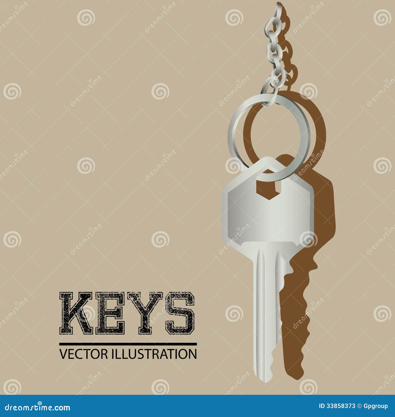 Key design stock vector. Illustration of house, camp - 33858373